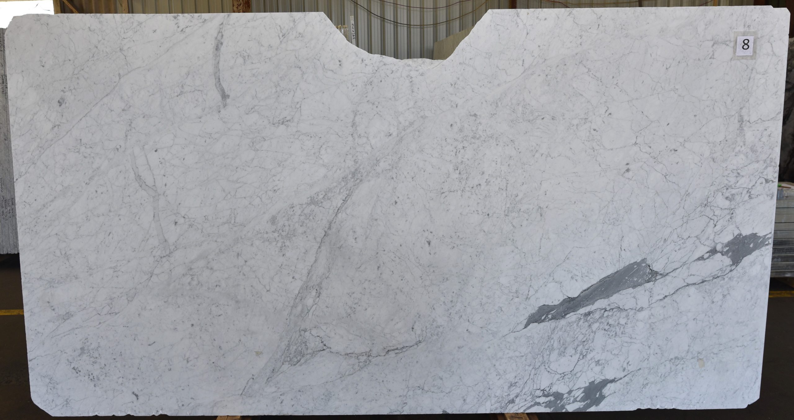 Carrara Honed Marble Slab 5 - SNB Stone Australia