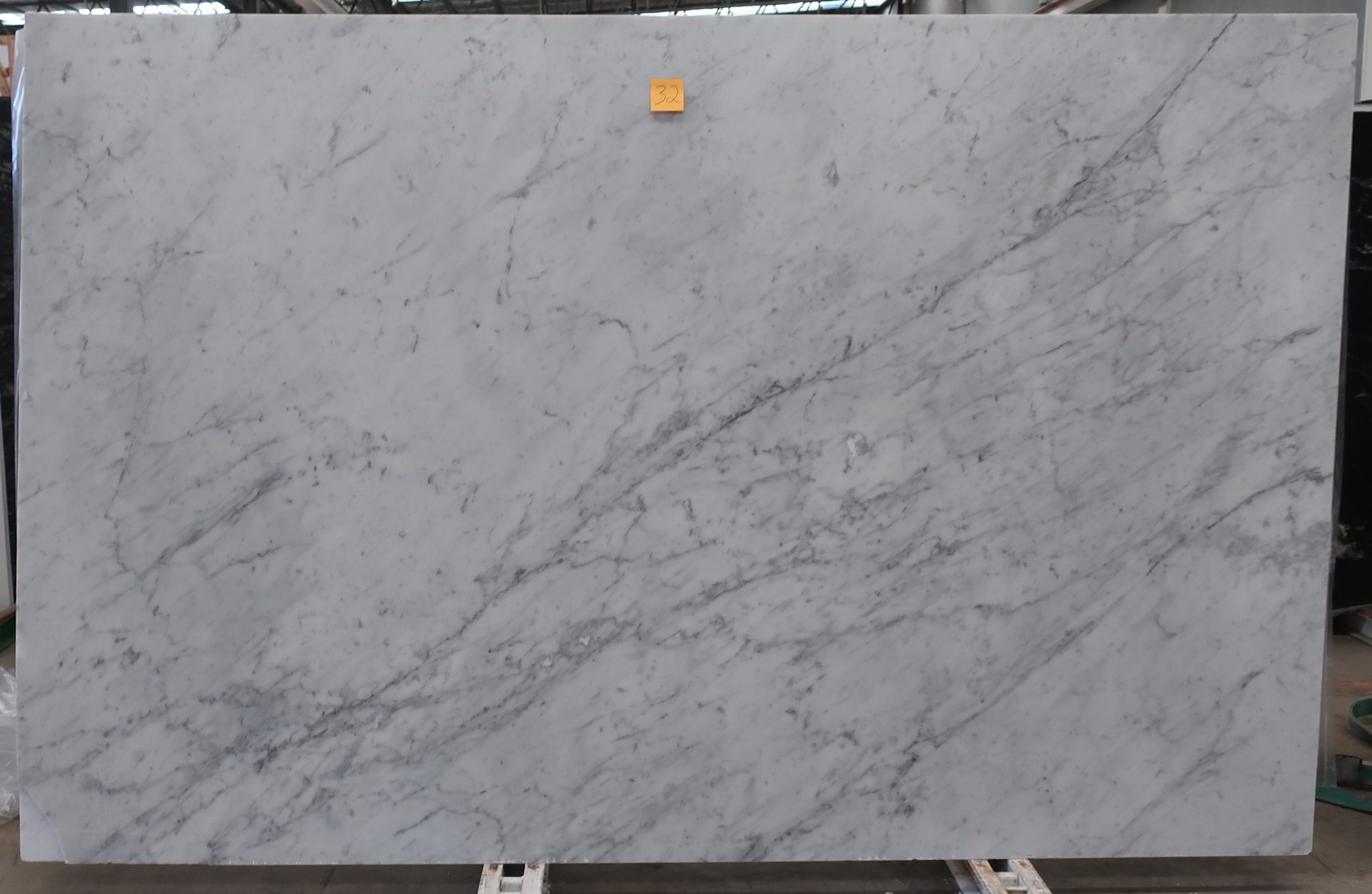 Carrara Honed Marble Slab 7 - SNB Stone Australia