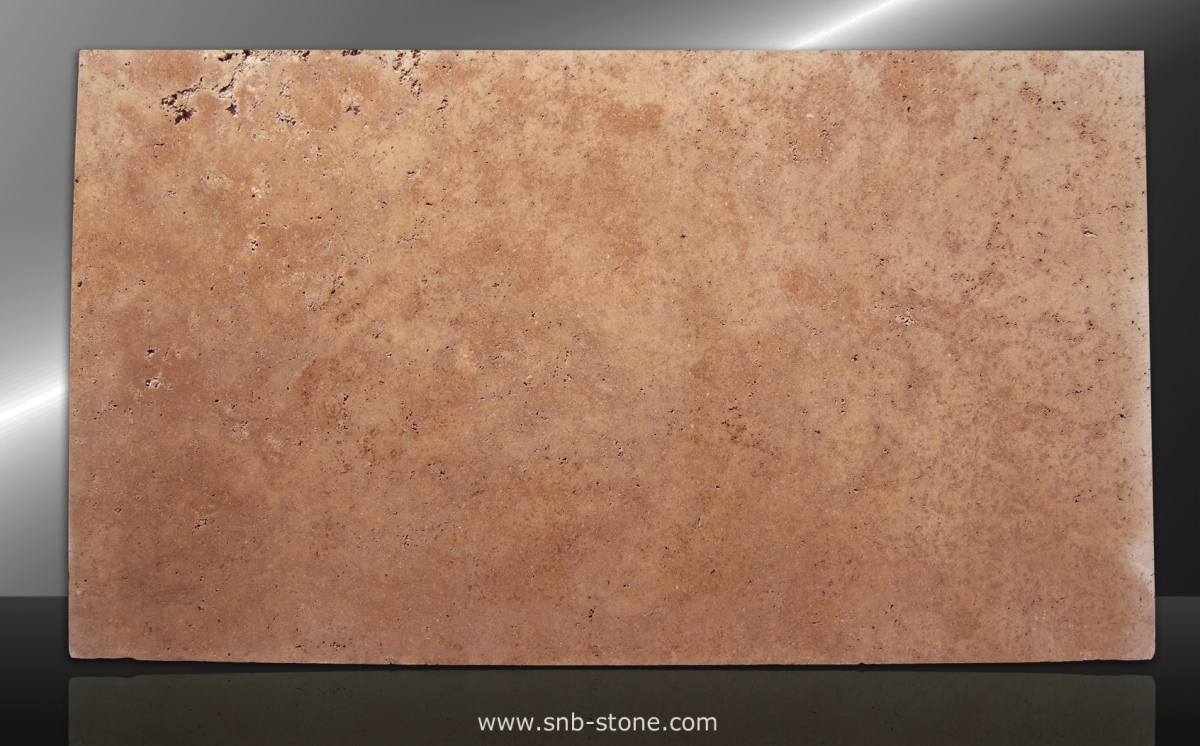 Noce Extra Polished Travertine Slab 2 - SNB Stone Australia