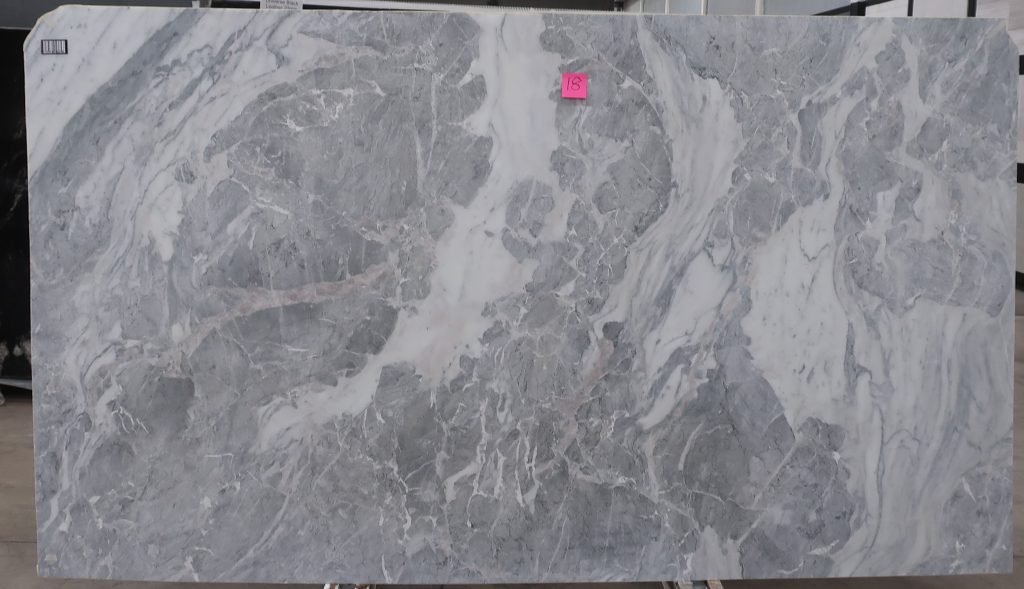 Galaxy Silver Honed Marble Slab 2 - SNB Stone Australia