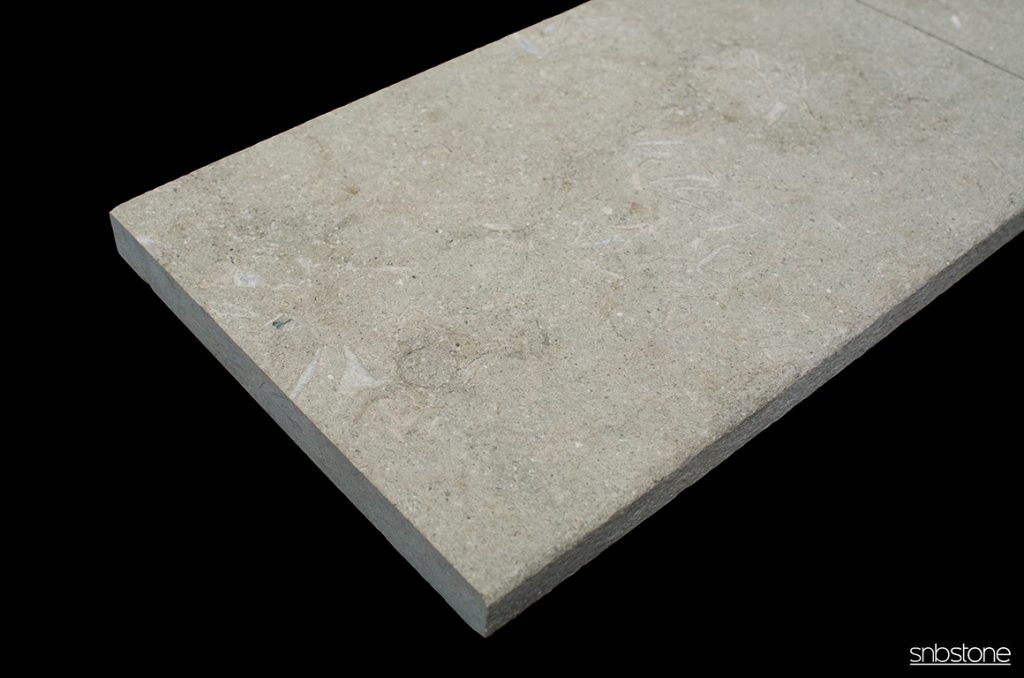 Fossilino Flamed Limestone Steps & Pool Coping - SNB Stone
