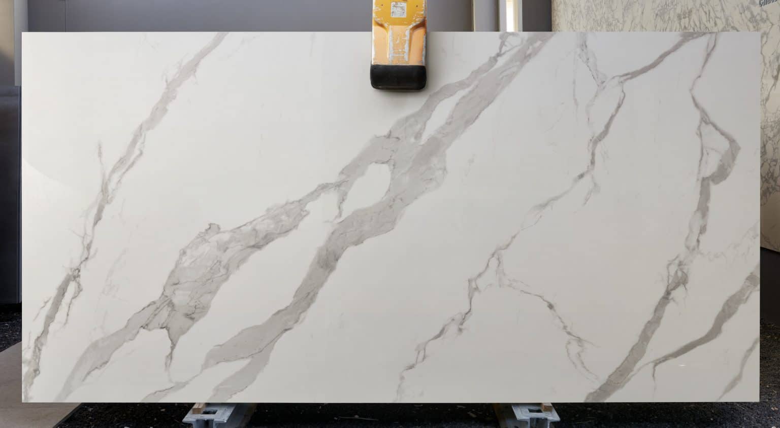 Infinity Classic Statuario Satin Porcelain Slab - SNB Stone Australia