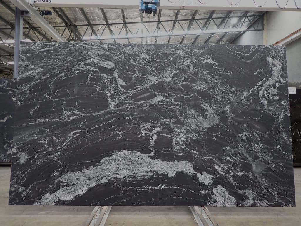 Storm Black Leather Granite Slab 3 - SNB Stone Australia