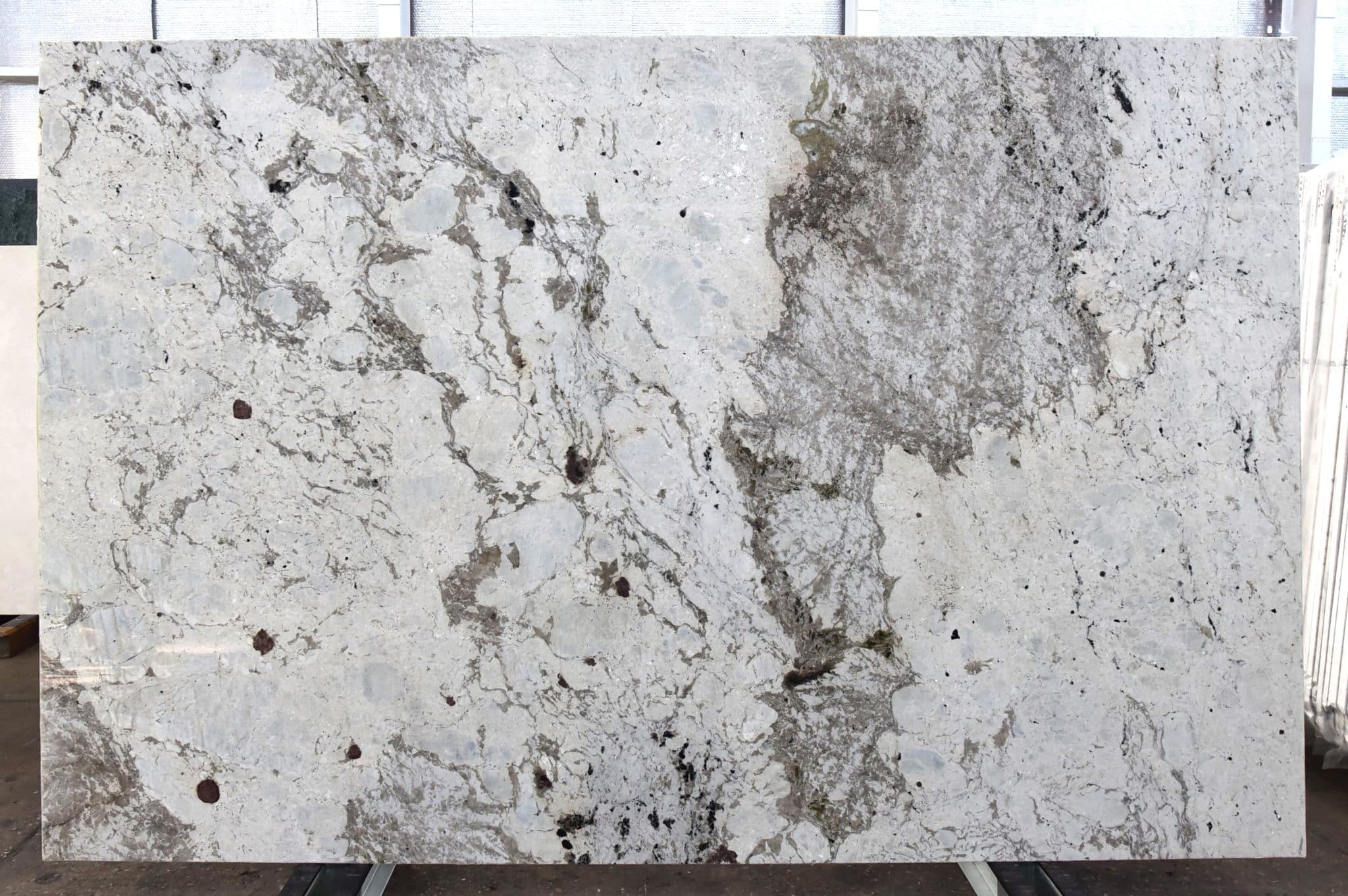 Cloud White Honed Granite Slabs - SNB Stone Australia